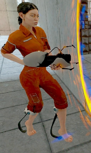 Chell Portal 2 In Game